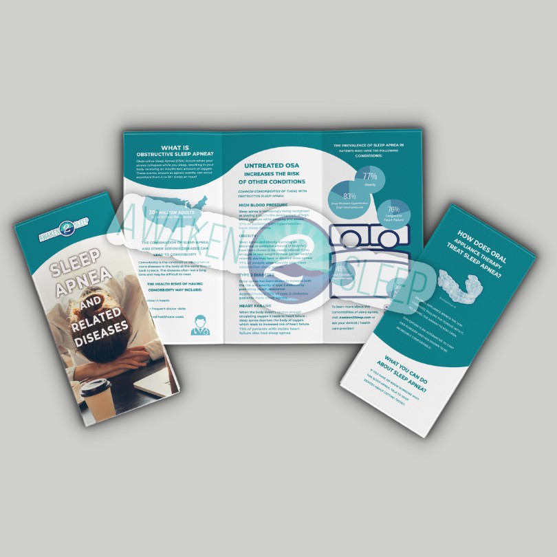 Patient Education Brochure: Comorbidities of OSA – Judson Design and Print